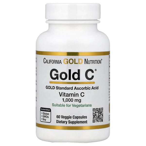 Gold C, USP Grade Vitamin C, 1,000 mg – Meltonsupps